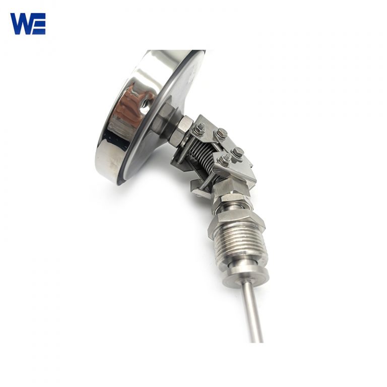 bimetallic gauge, bimetal type thermometer, bimetal temperature gauge