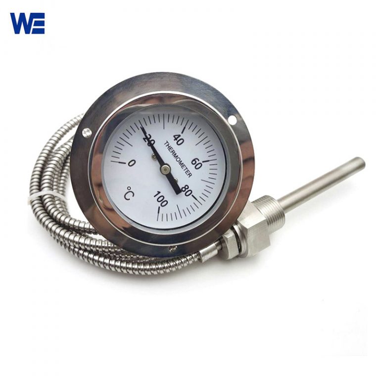 remote expansion thermometer, gas-actuated thermometer, thermometal gauge