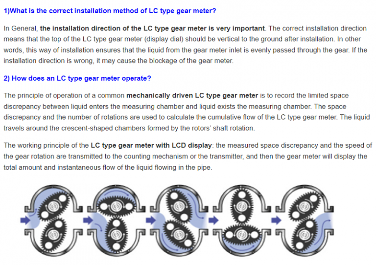 Oval Gear Flow Meter | Wepower